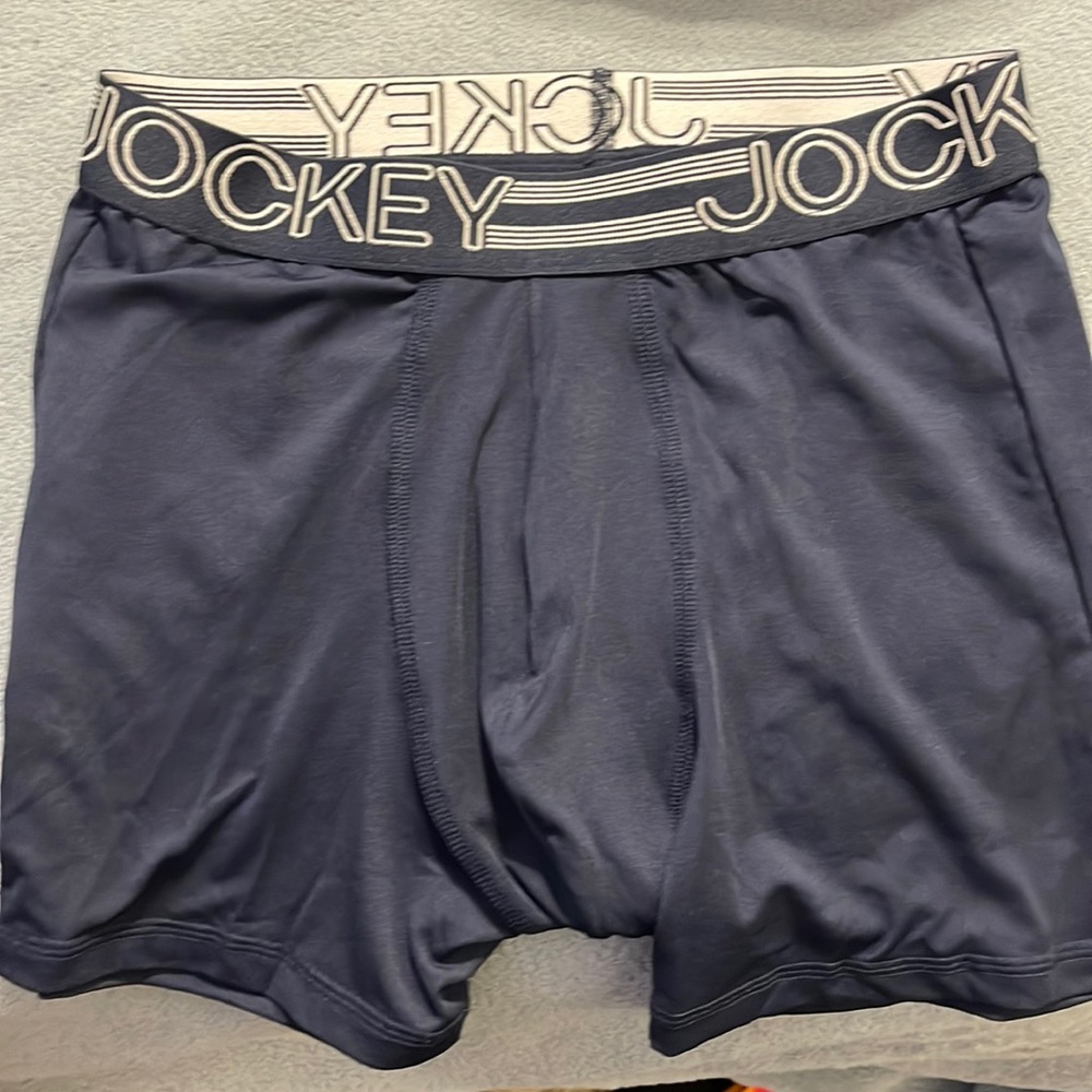 Jockey Navy Blue Boxer Briefs - Gem